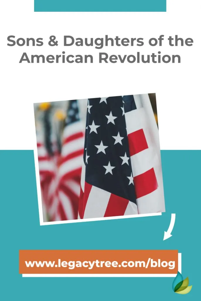 Sons & Daughters of the American Revolution | Legacy Tree Genealogists