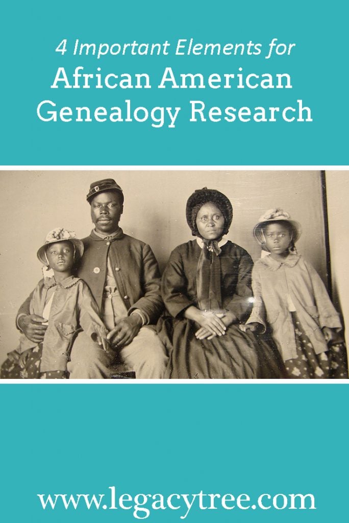 4 Elements for African American Genealogy Research | Legacy Tree