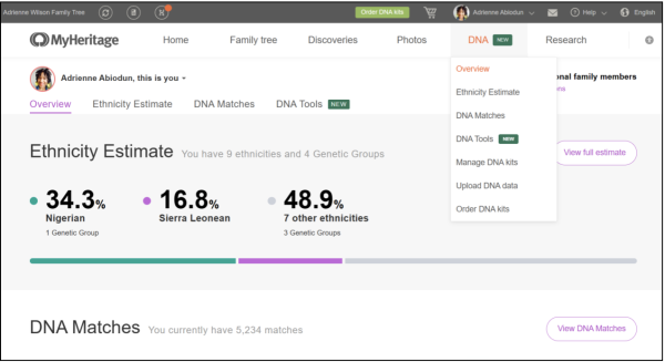 Part 1: Navigating MyHeritage DNA Matches & Tools - Legacy Tree