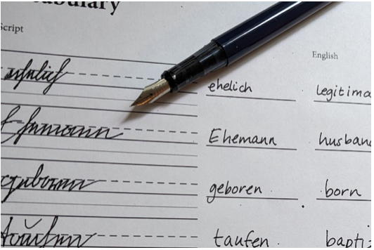How To Understand German Handwriting and Gothic Scripts - Legacy Tree