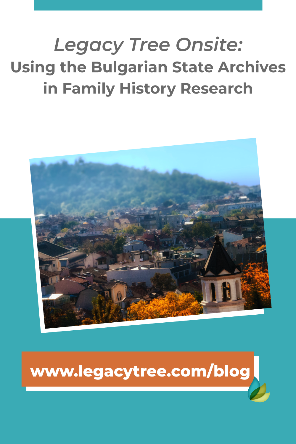 Legacy Tree Onsite: Genealogy Research at The Bulgarian State Archives