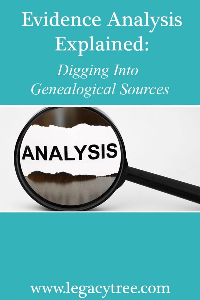 Evidence Analysis Explained: Digging Into Genealogical Sources